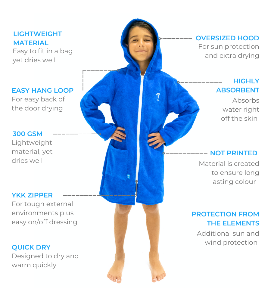 The Home of Premium Swim Robes | Terry Rich